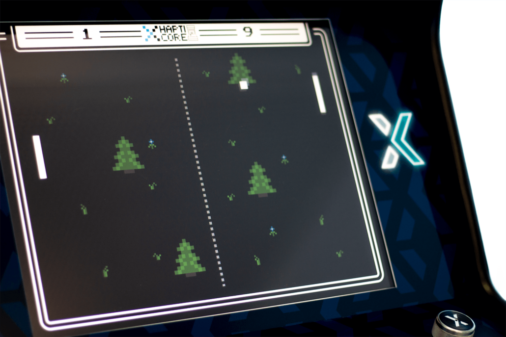 HAPTICORE Arcade – Our haptic feedback demo with retro flair!